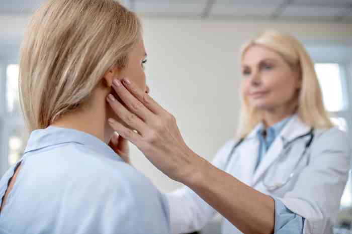 Swollen Posterior Auricular Lymph Node