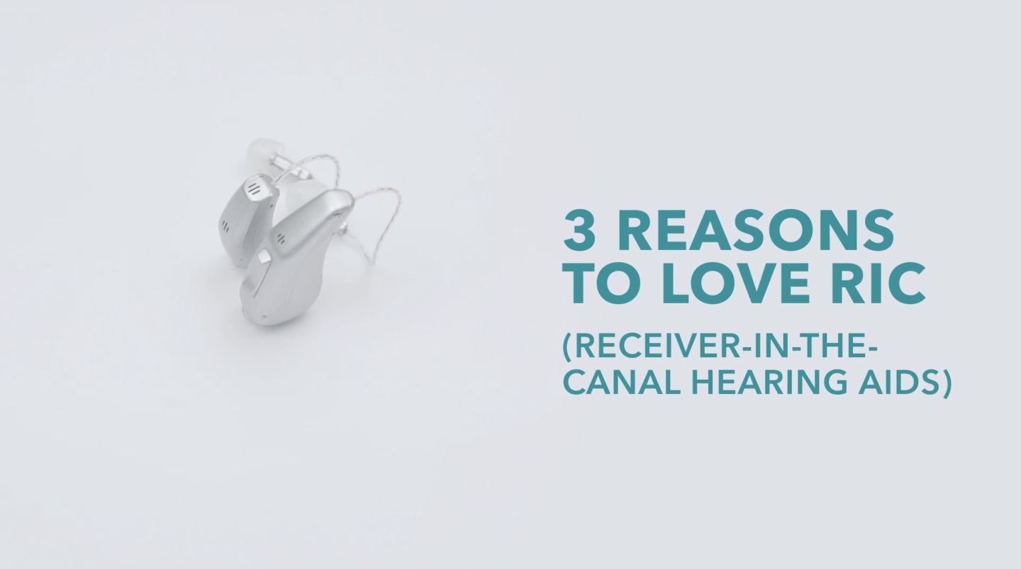Receiver-in-Canal (RIC) Hearing Aids | Miracle-Ear
