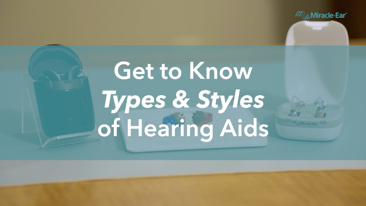Compare Types of Hearing Aid Models and Styles | Miracle Ear